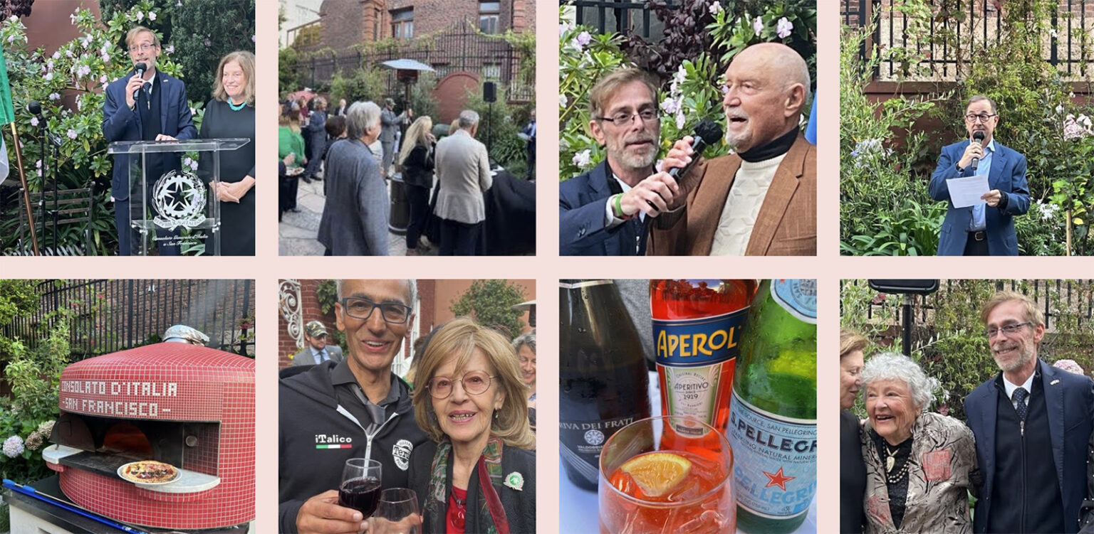 Museo Honors Donors Sheila Wishek & Lar Landa at the Italian Consulate ...